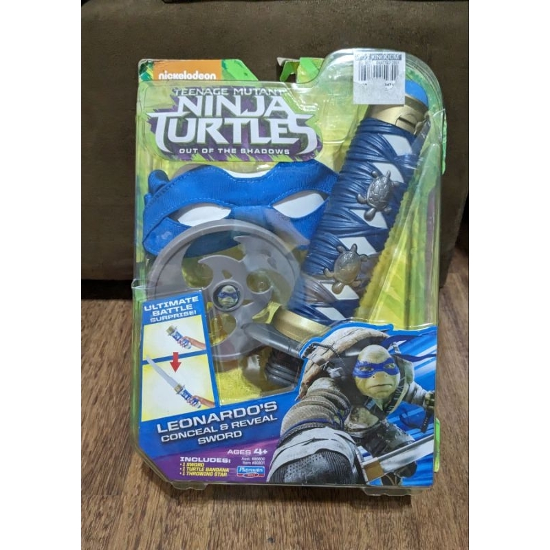 Teenage Mutant Ninja Turtles Leonardo's Conceal and Reveal Sword ...