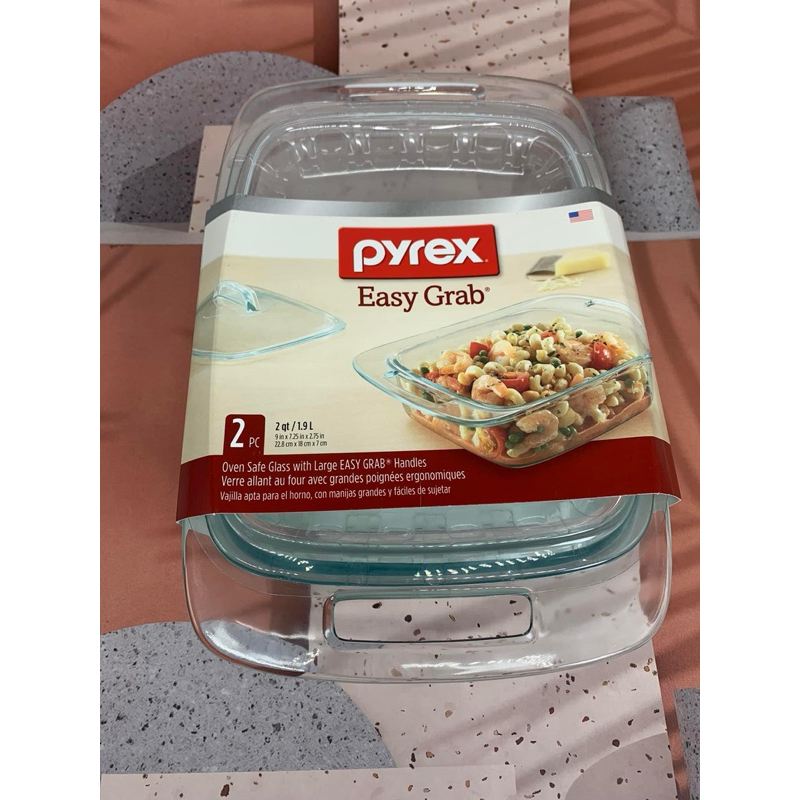Original Pyrex Easy Grab 1.9L Baking Dish from USA568 | Shopee Philippines