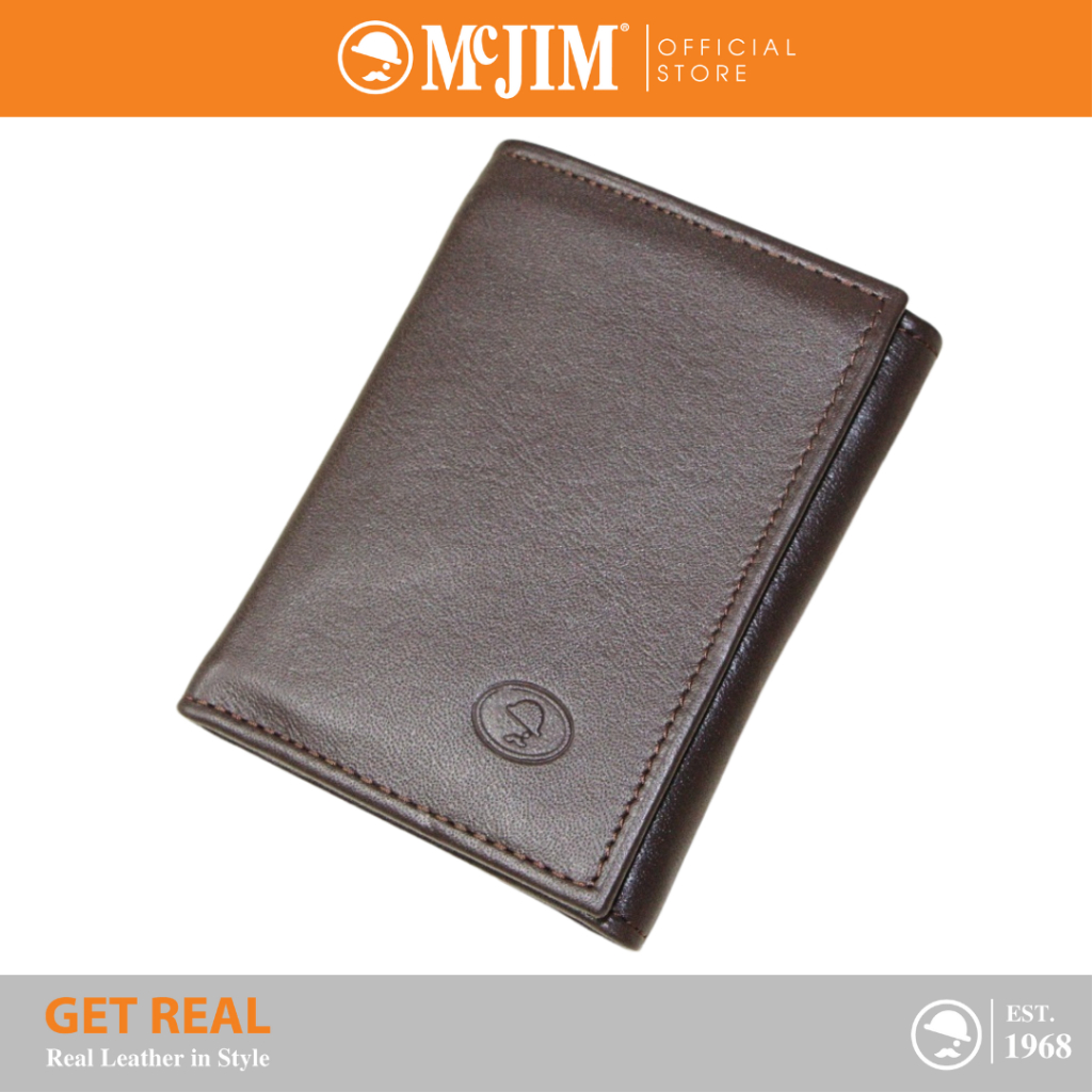 Mc Jim Trilfold Wallet (Soft Cow Leather) | Shopee Philippines