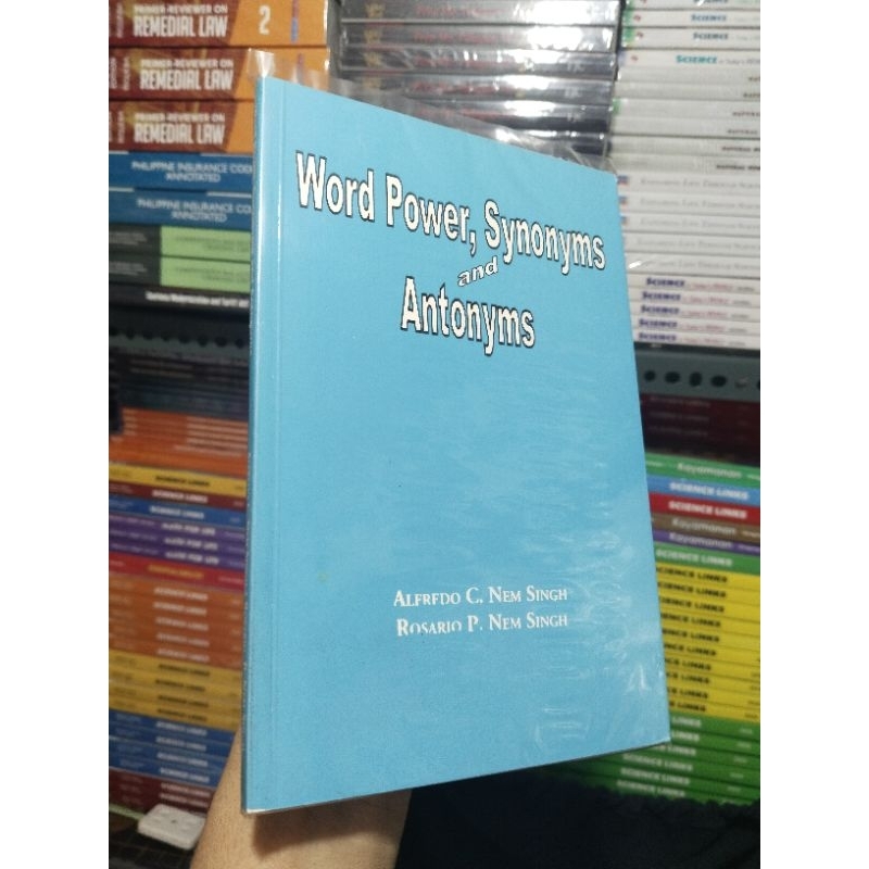 WORD POWER, SYNONYMS AND ANTONYMS ( BRAND NEW ) | Shopee Philippines