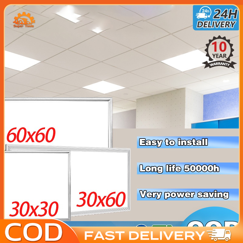 LED Panel Light Embedded Office Kitchen Panel Light for Ceiling 30×30CM ...