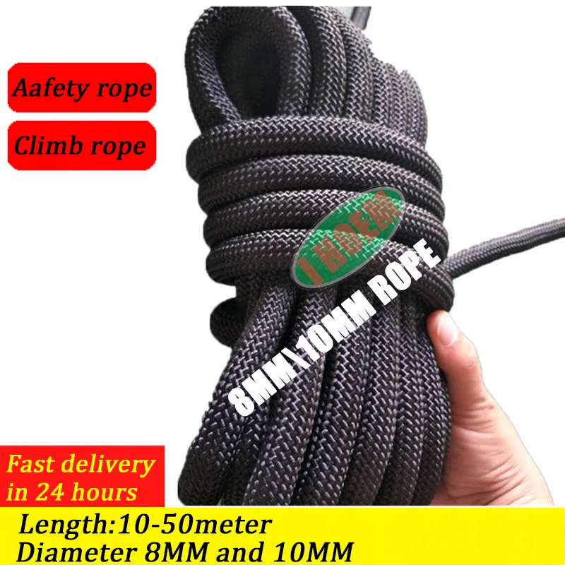 Length 10mm-50mm diameter 8MM and 10MM white safety rope | Shopee ...