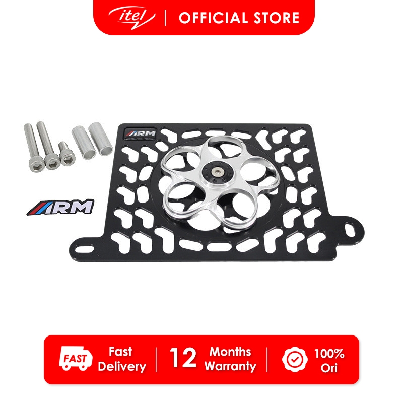 ARM Radiator Cover Windmill Full CNC 2-Color Spinner Design For Nmax v1 ...