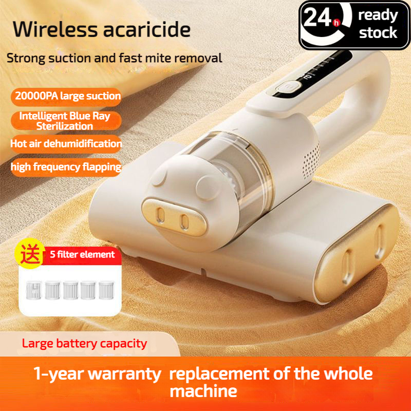 Cordless Handheld Mite Remover High Suction UVSterilization Dust-Mite ...