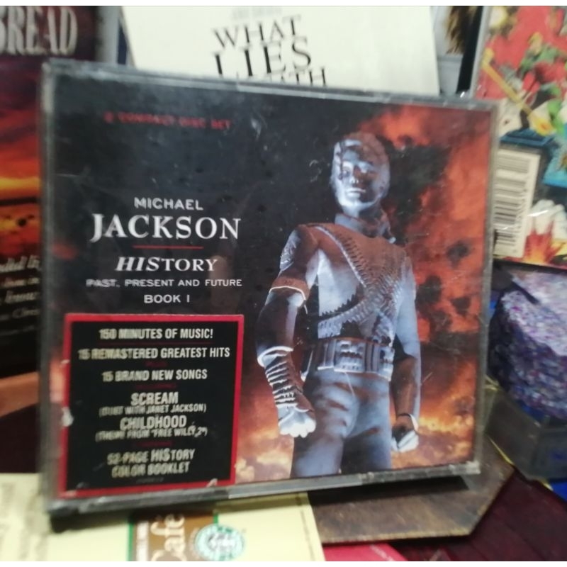 Collectible MICHAEL JACKSON 's Music Album 1995 HISTORY BOOK 1 CD Case ...