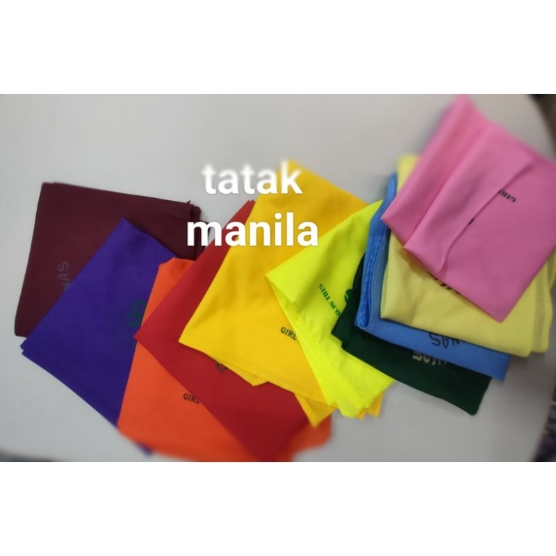 handkerchief for students/ neckerchief kinder -grade6 | Shopee Philippines