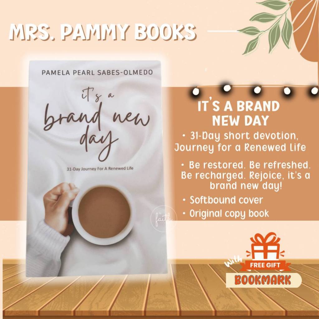 IT'S A BRAND NEW DAY Book by Mrs. Pammy | Shopee Philippines