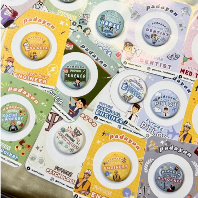 Cute Button Pins, Padayon Button Pins, Mini Button Pins | Shopee Philippines