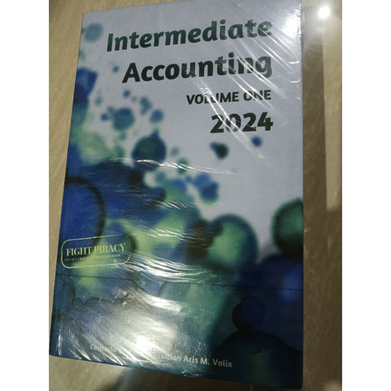 Intermediate Accounting vol.1 2024 edition (valix) | Shopee Philippines