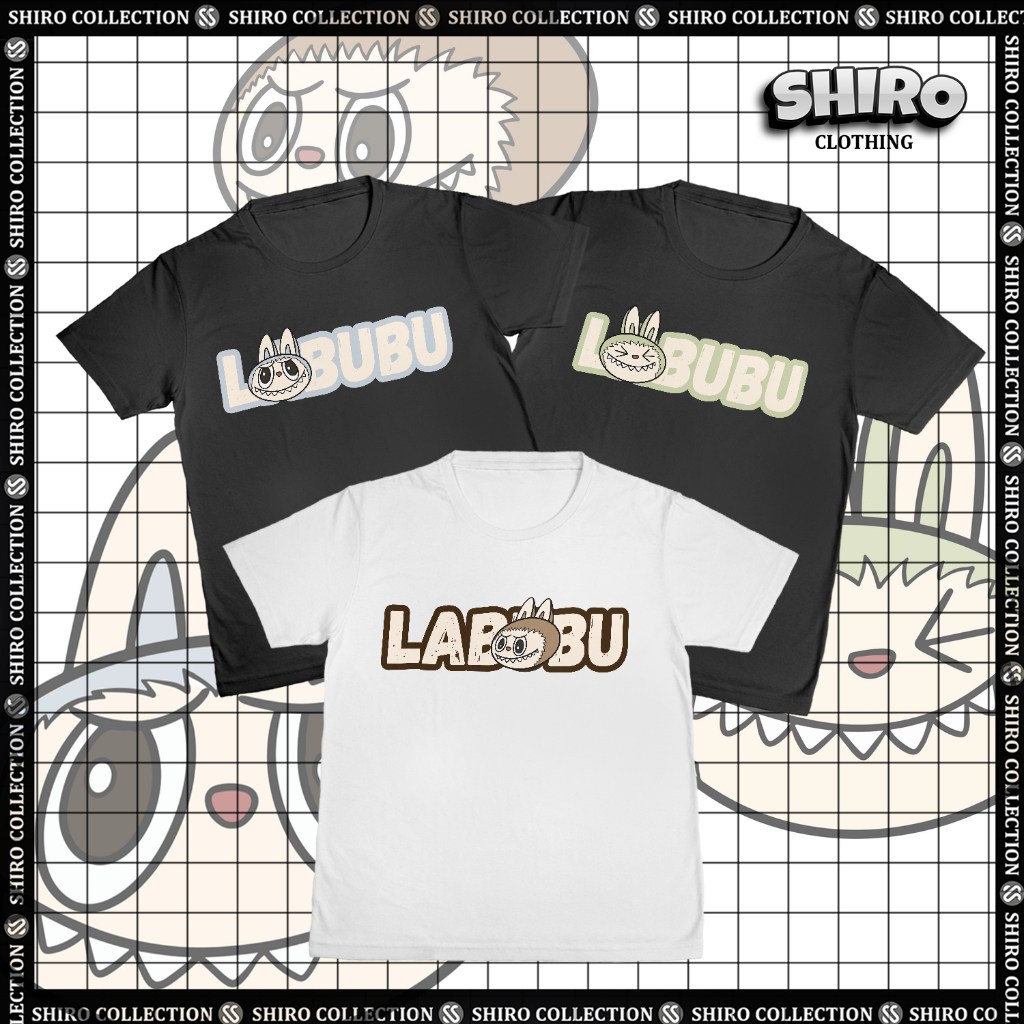Labubu Design Tshirt 1 Labubu the monsters tshirt merch Cotton ...