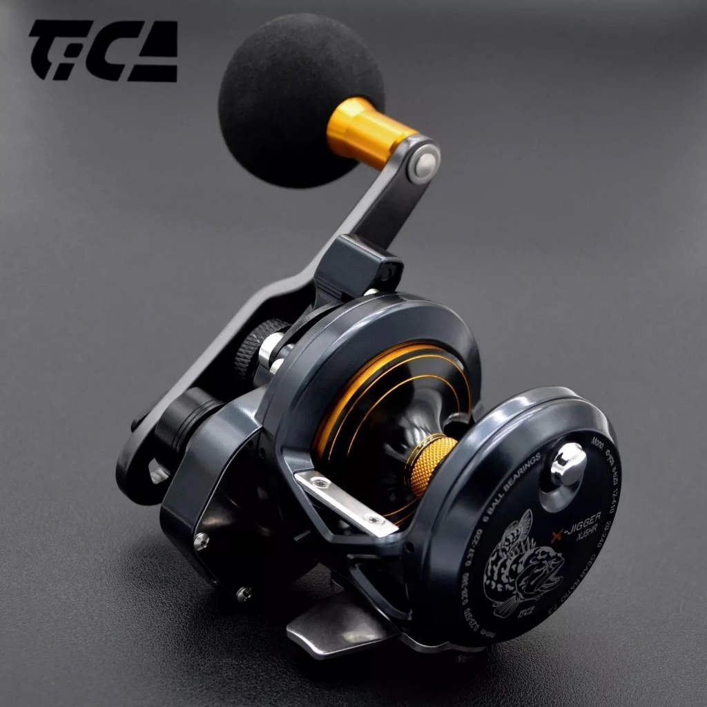 TICA X-JIGGER High Speed Jigging Reel GoodCatch Fishing | Shopee ...