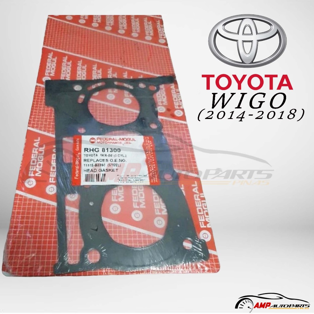 Head Gasket for TOYOTA WIGO 2014-2018 (3 CYLINDER) (STEEL) | Shopee ...