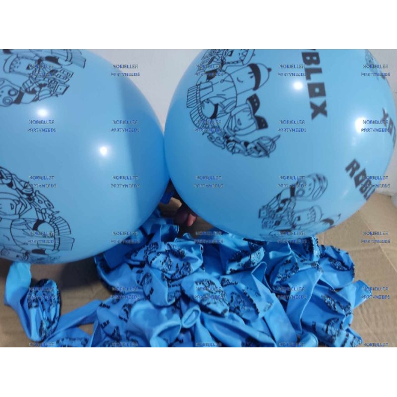 10pcs Latex Printed Balloons Roblox theme Party| 10pcs Balloons Only ...