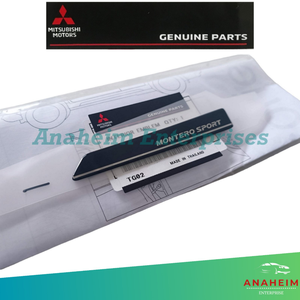 Mitsubishi Montero 2016 - 2023 Interior Emblem | Shopee Philippines