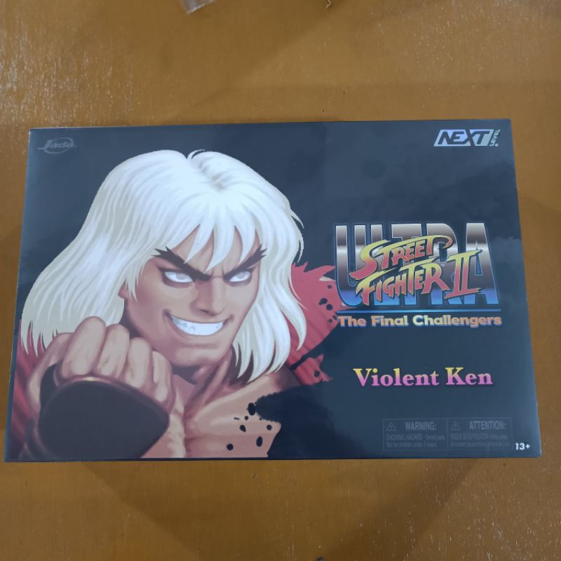 Jada Street Fighter Violent Ken Next Level 1/12 action figure | Shopee ...