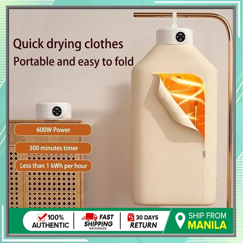 Portable Clothes Dryer Machine Electric Foldable Clothes Dryer Heater ...