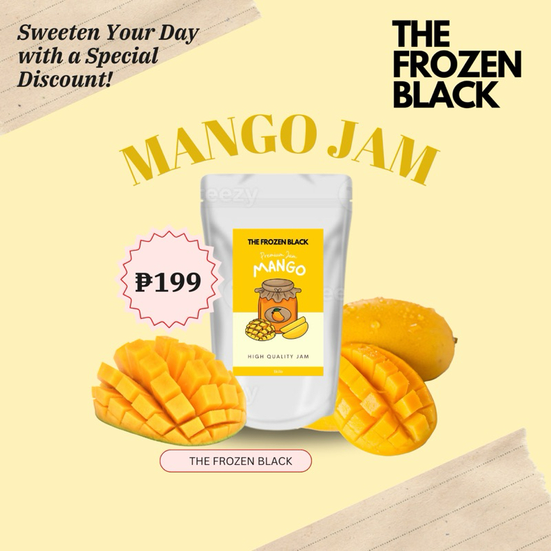 MANGO JAM/ SYRUP FOR BAKING, MILK TEA AND ICE CREAM TOPPINGS | Shopee ...