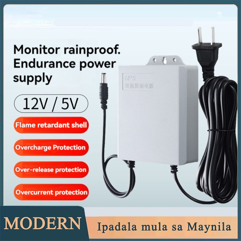 V380 PRO 12V 1.5A Power cut Uninterruptible Monitor TV Power Supply UPS Battery WiFi Router ...