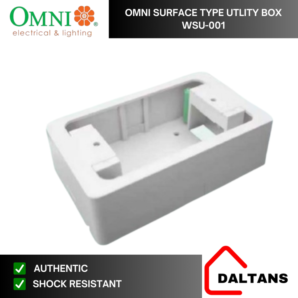 OMNI SURFACE TYPE PVC UTILITY BOX WSU-001 | Shopee Philippines