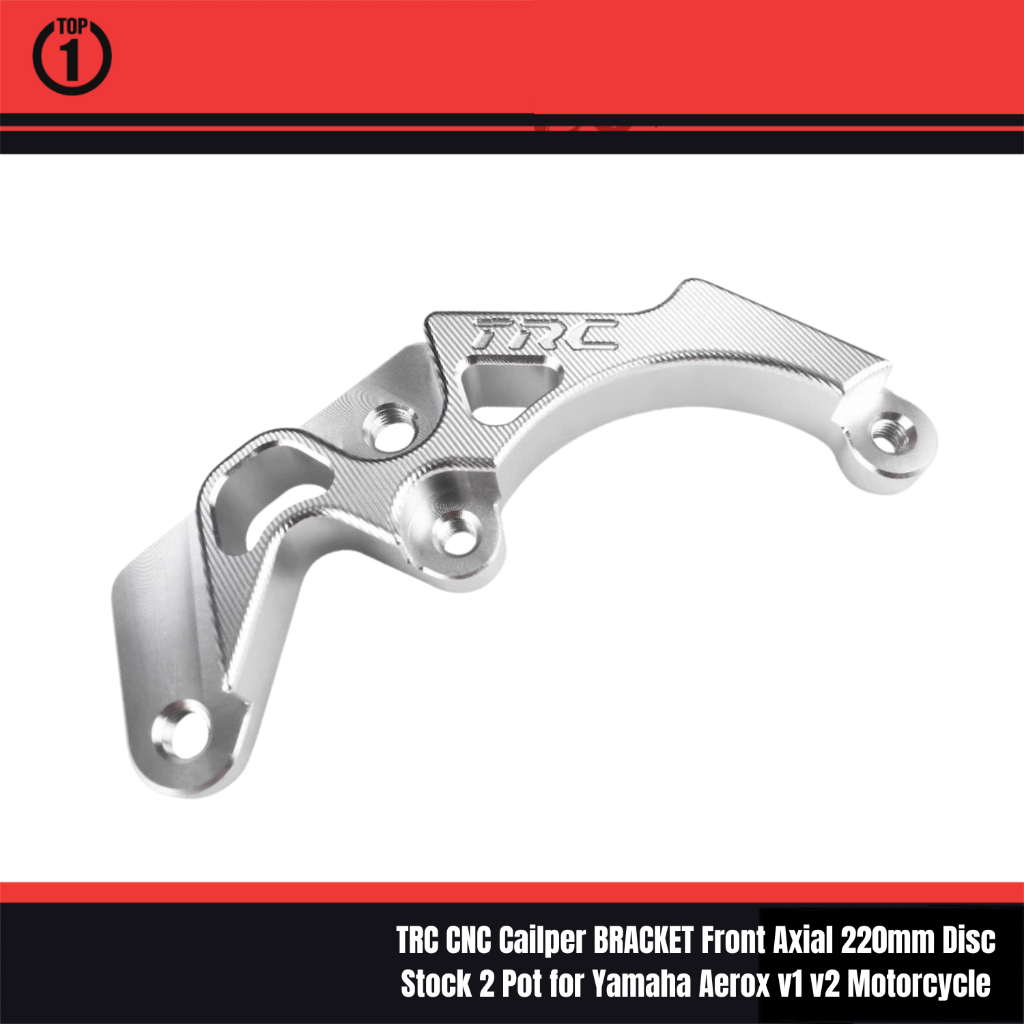 TOP1 PH TRC Caliper BRACKET CNC 2 Pot Front Axial 220mm Disc Stock for ...