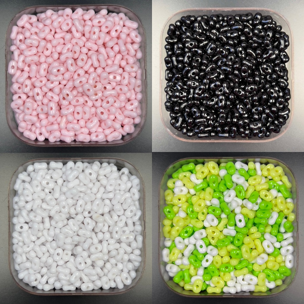 Veeds 5 Grams Small Beads 6mm Peanut DIY Beads Art and Craft | Shopee ...