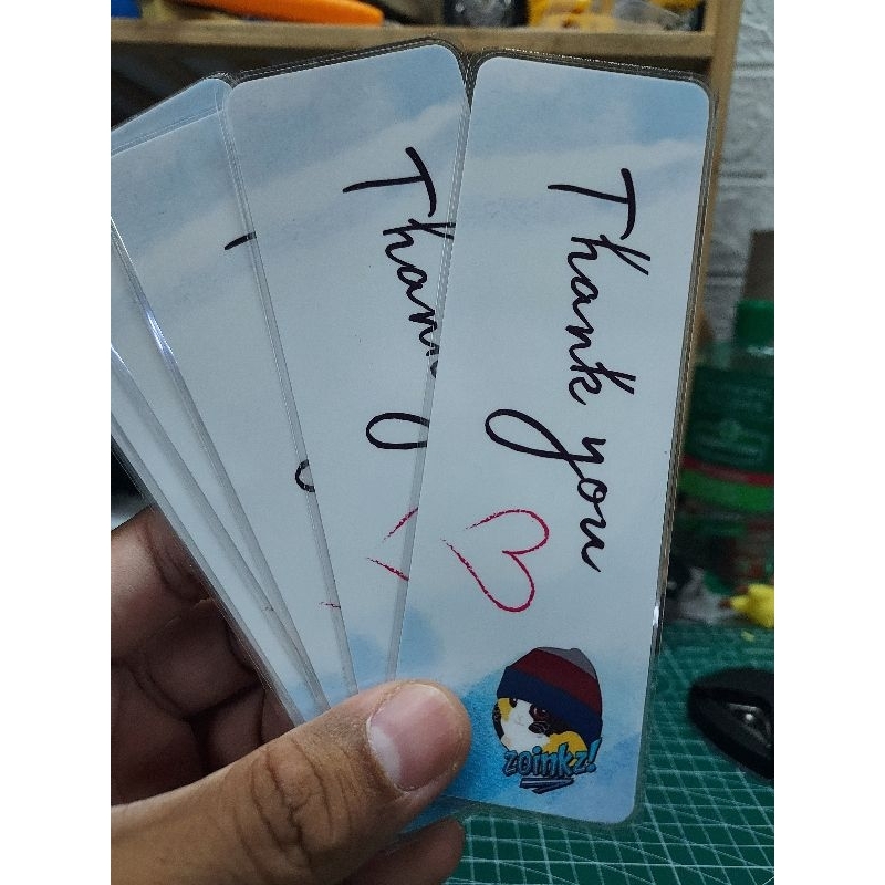 Personalized bookmarks laminated 115 or 250 gsm | Shopee Philippines