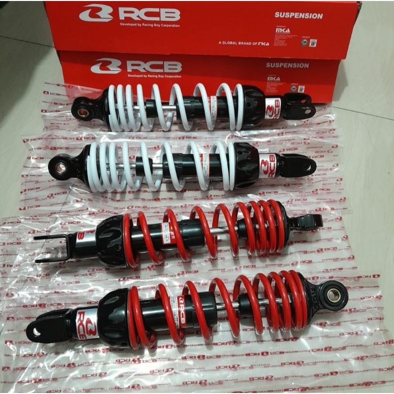 RCB ABSORBER dual shock A2 series 305mm for AEROX V1,V2 & NMAX V2 plug ...