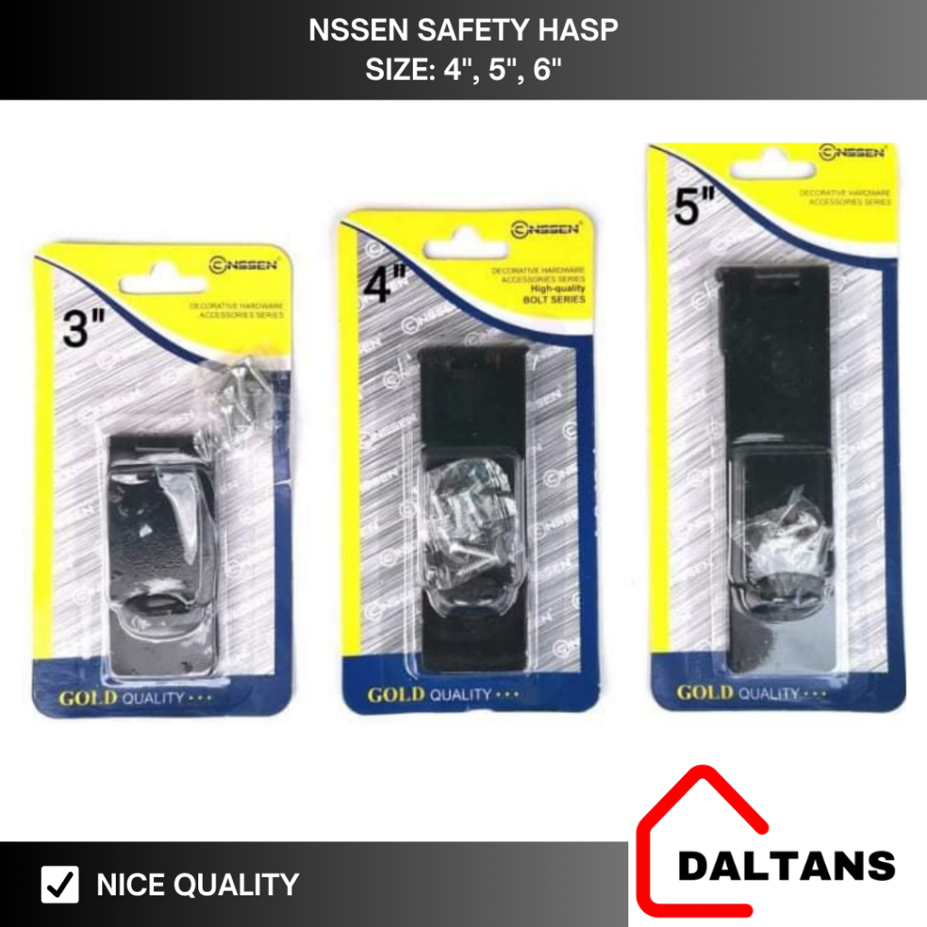 SAFETY HASP NSSEN SIZES 3, 4, 5 WHOLESALE COD | Shopee Philippines