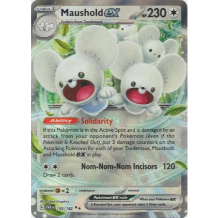 Pokemon TCG | Maushold ex - 155/182 - Ultra Rare | Shopee Philippines