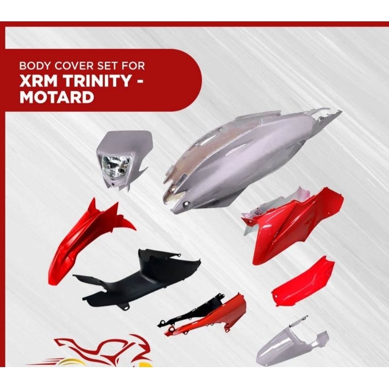 body cover fullset xrm trinity | Shopee Philippines