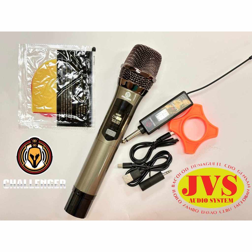 Challenger TY-10 Single Wireless Microphone | Shopee Philippines