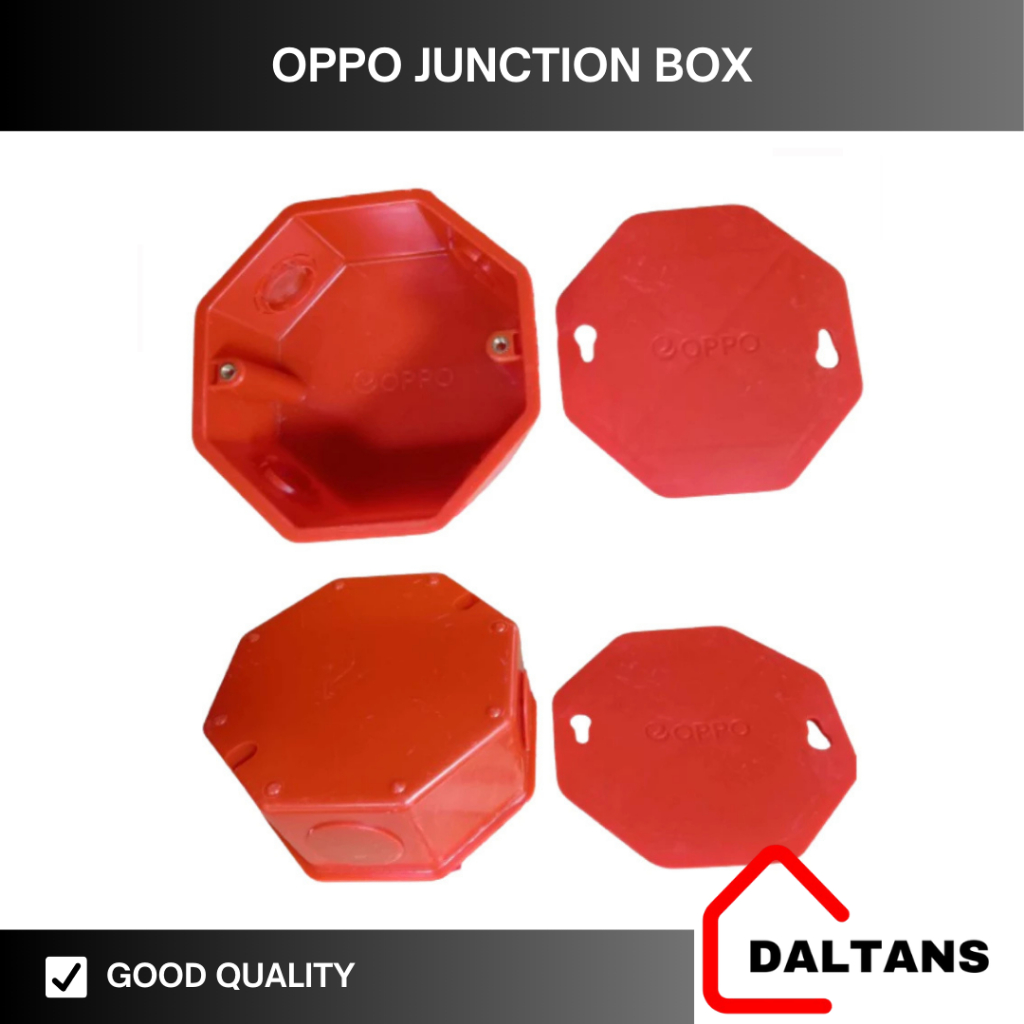 OPPO JUNCTION BOX ELECTRICAL W/ COVER | Shopee Philippines
