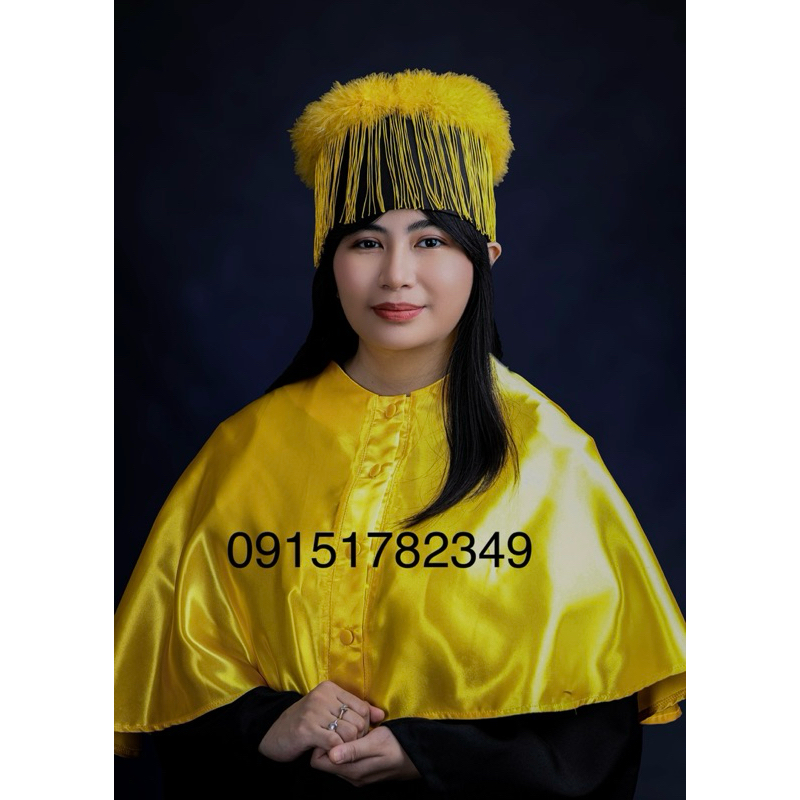Customized graduation toga / Academic hood / Hat | Shopee Philippines