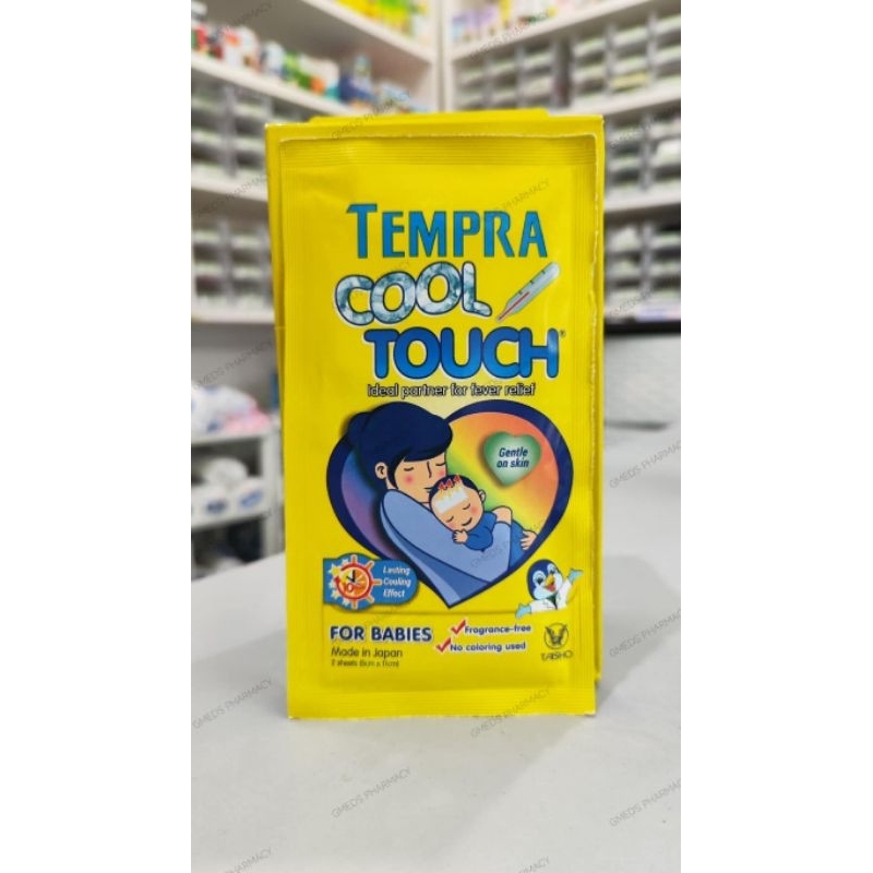 TEMPRA COOL TOUCH FOR BABIES 2 SHEETS PER PACK HMP | Shopee Philippines