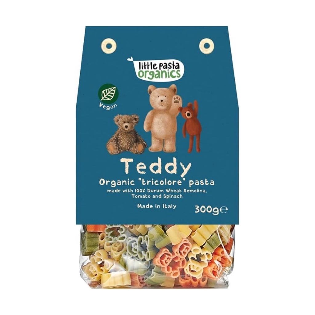 Little Pasta Organics Vegan Teddy Bear Shaped Pasta 300g | Shopee ...