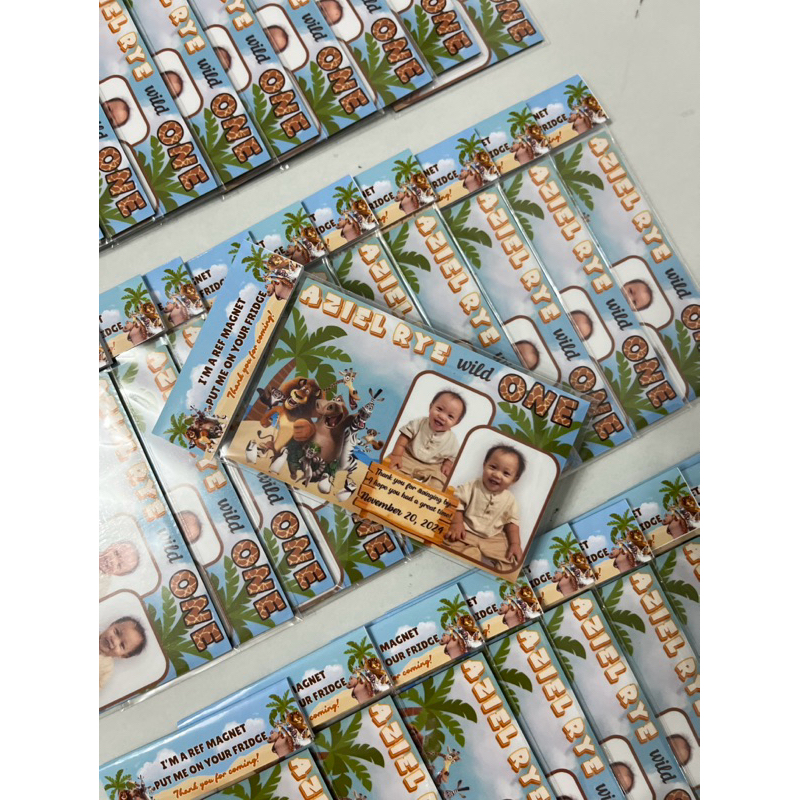 Customized Ref Magnet ATM Size | 30 PCS | Shopee Philippines