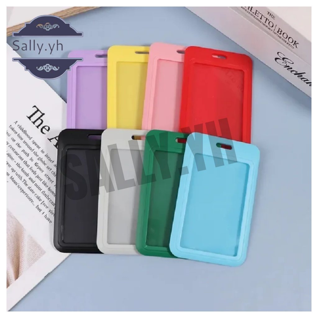 1pc Multi-purpose Slide ABS meteril ID Card case school student ID Card ...