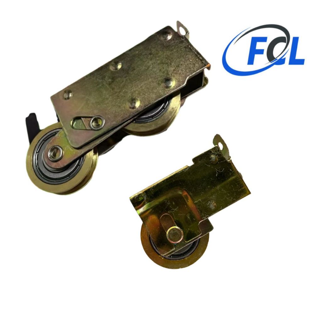 SD Roller Single/Double with Bearing Steel Wheel Brass Color for ...
