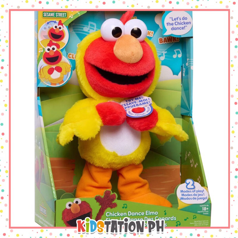 Sesame Street Chicken Dance Elmo Plush 13” | Shopee Philippines