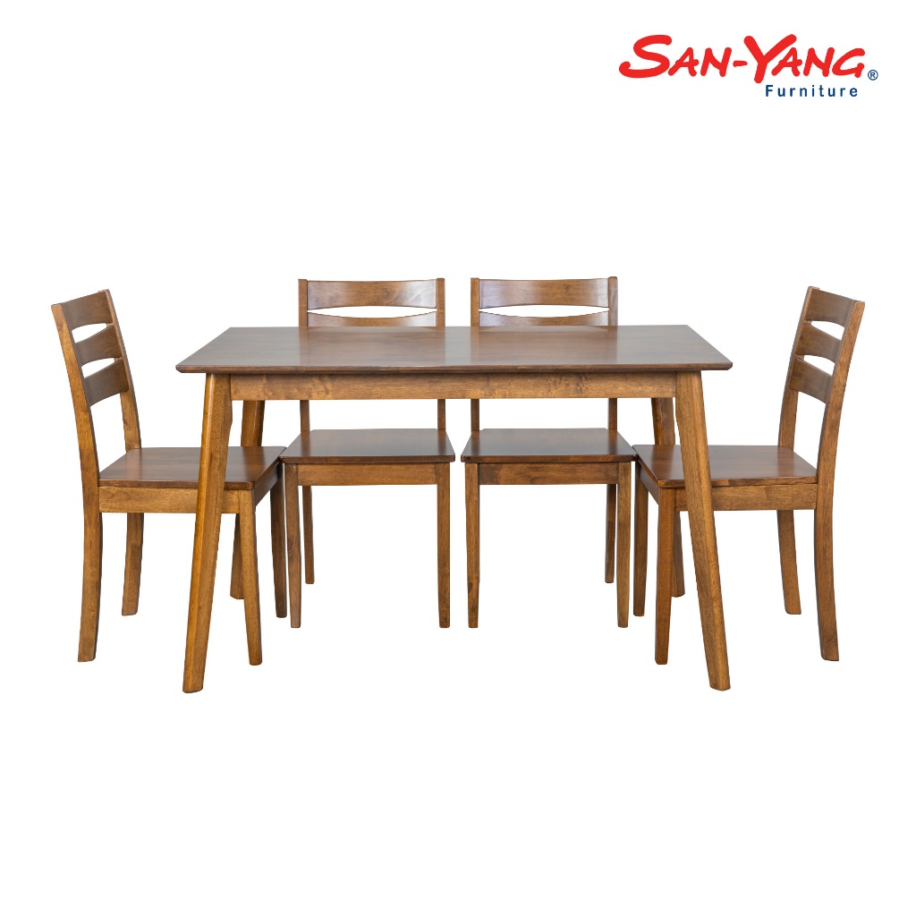 San-Yang Four Seater Dining Set 300285 | Shopee Philippines