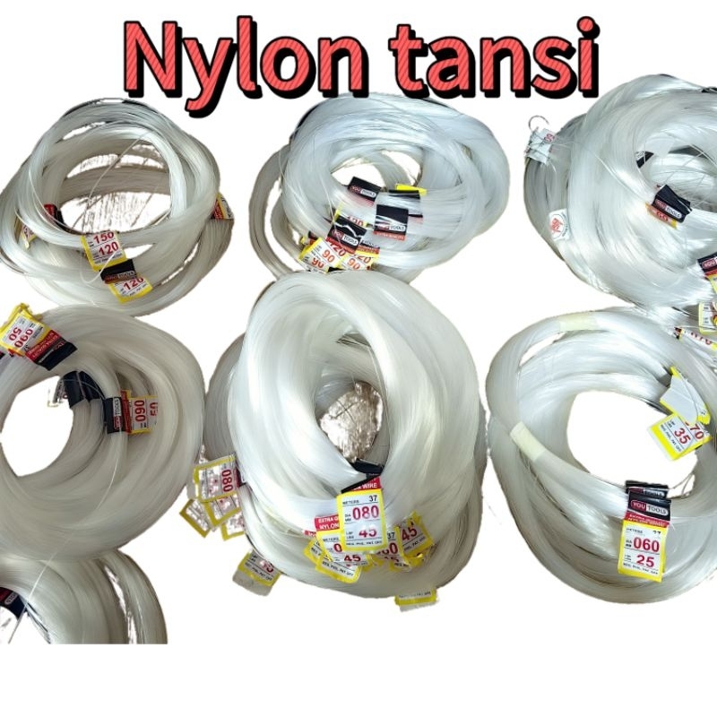 (1 ROLL) Nylon String / Nylon Monoline / Tansi(0.6mm 0.7mm 0.8mm 0.9mm ...