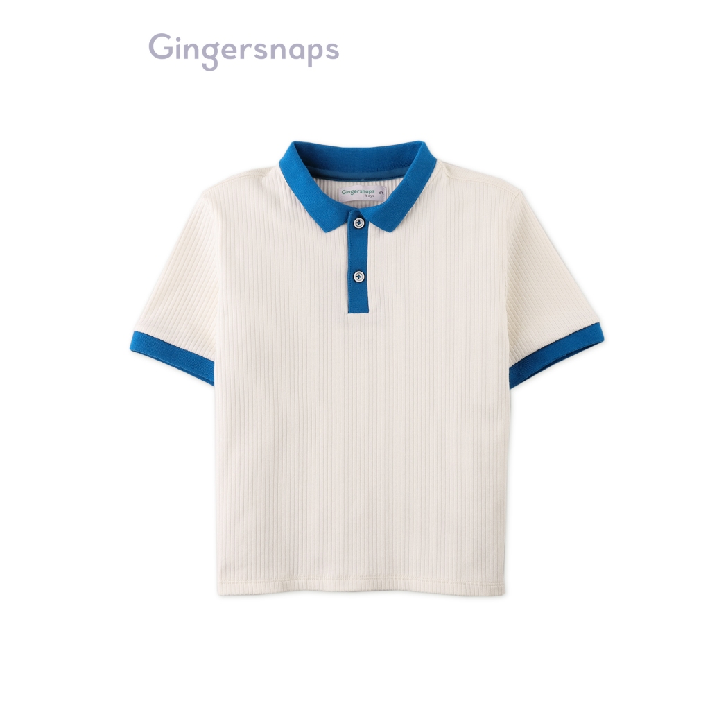 Gingersnaps Boys Ethan Rib Jersey Polo | Shopee Philippines
