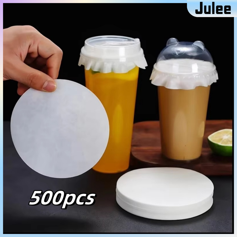 Leak Proof Paper 11.5Cm Sealing Spill Paper For Milk Tea Iced Coffee ...