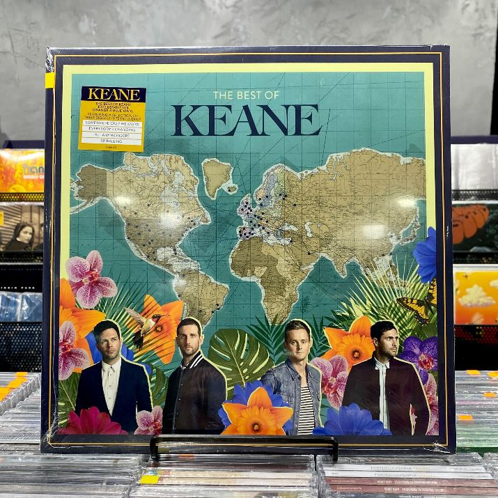 KEANE The Best Of Keane Vinyl, Cover Dent (Teal, 2LP) | Shopee Philippines