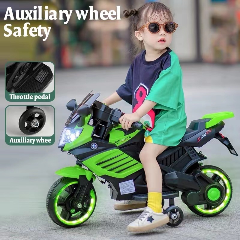 Baby motor Rechargeable mini motorcycle Kid Racer children's tricycle ...