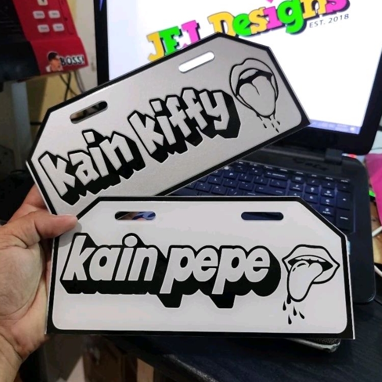 KAIN KIFFY Acrylic plate for EBIKE with FREE bolts and nuts | Shopee ...
