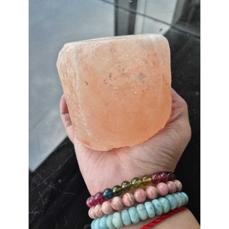 himalayan salt bowl for cleansing and display | Shopee Philippines