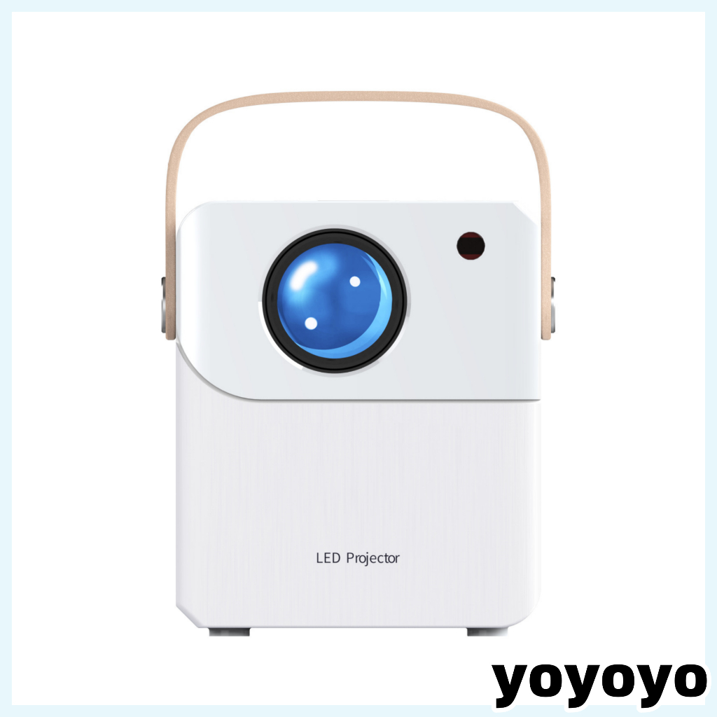 Projector Y8 Pro Portable Mini 4K UHD 6000 Projectors Android HDMI USB ...
