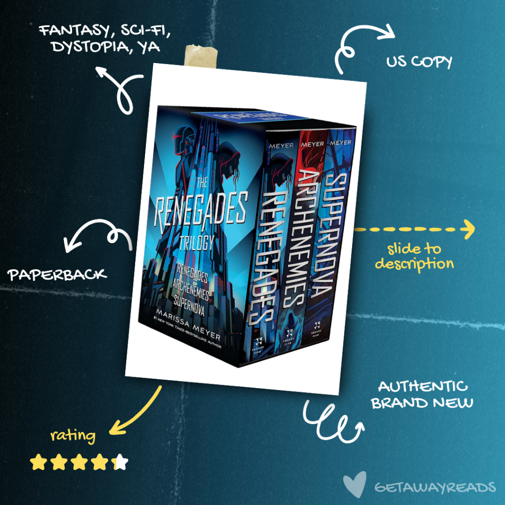 Renegades Series 3-book Box Set: Renegades, Archenemies, Supernova by ...