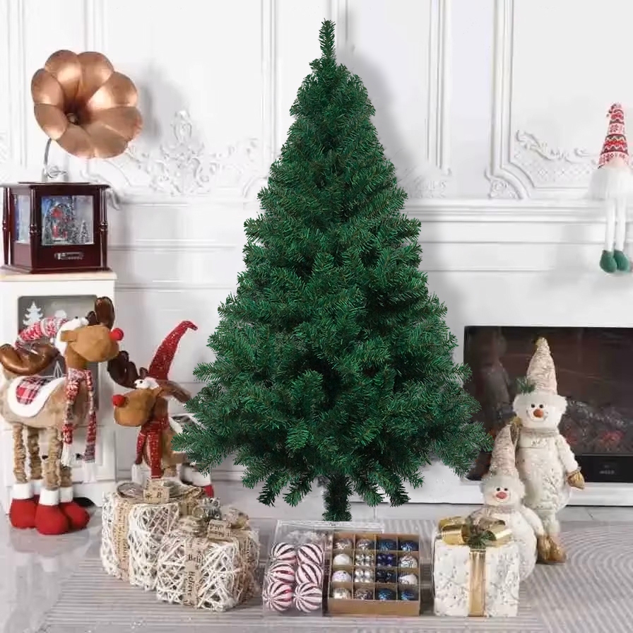120-210CM Christmas Tree Handmade PVC Christmas Tree Indoor Outdoor ...